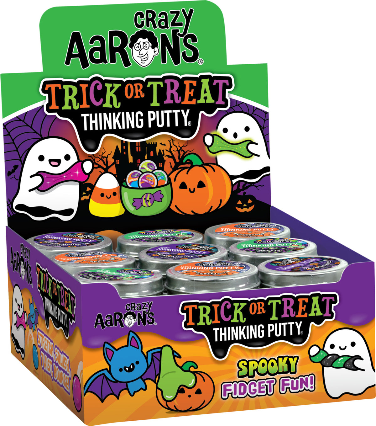 Crazy Aaron's Mini Trick or Treat Thinking Putty — Fantasy Island Toys