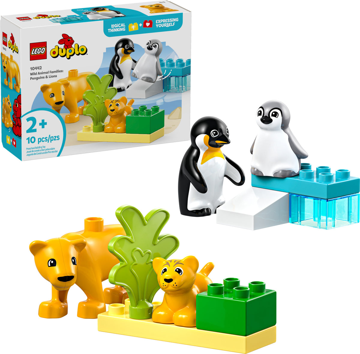 LEGO DUPLO: Wild Animal Families: Penguins & Lions — Fantasy Island Toys
