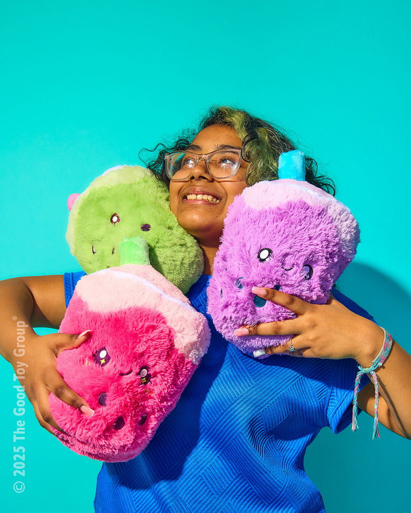 Mini Squishable Strawberry Bubble Tea — Fantasy Island Toys