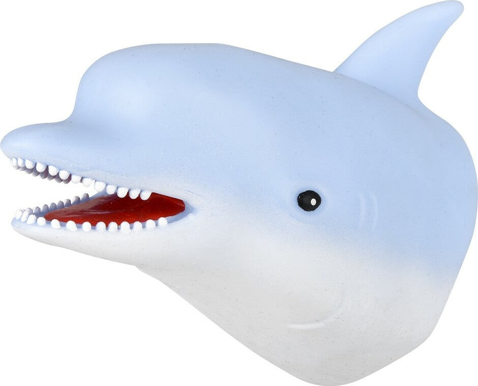 Stretchy Dolphin Hand Puppet 6" (assortment - sold individually ...